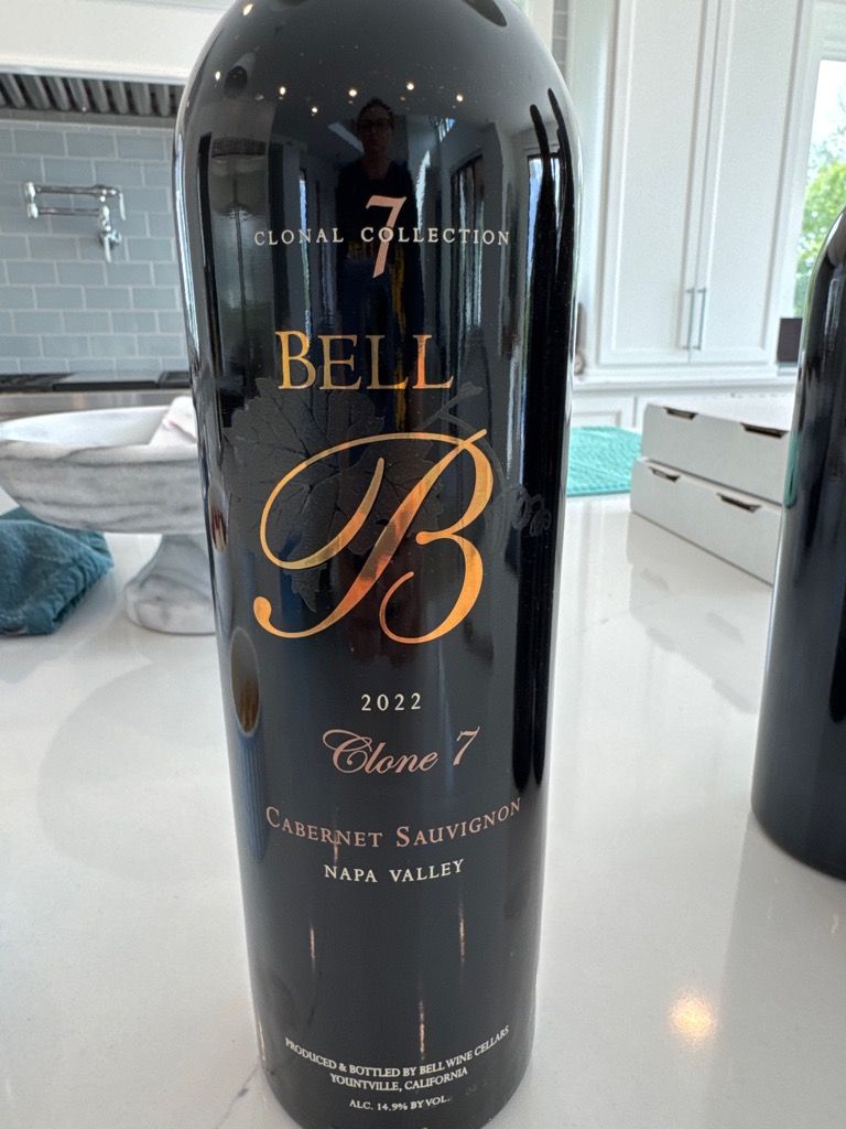 2022 Bell Wine Cellars Cabernet Sauvignon Clone 7, USA, California ...