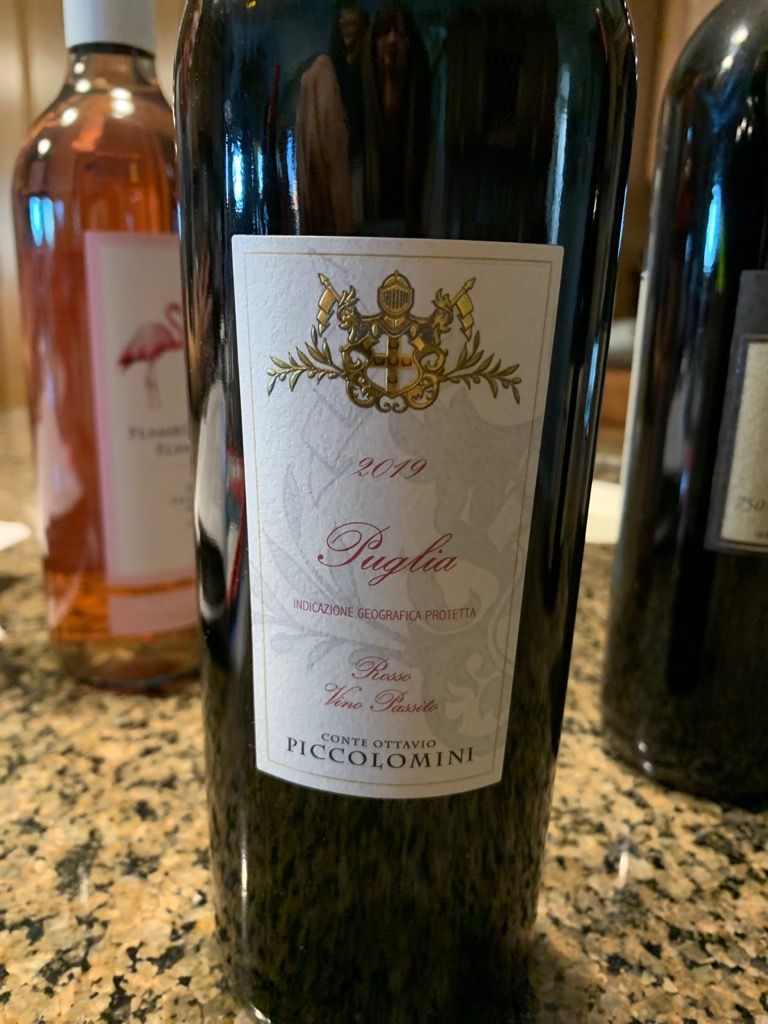 2019 Conte Ottavio Piccolomini d'Aragona Puglia IGT, Italy, Puglia ...