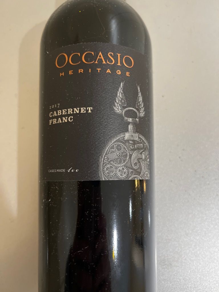 2017 Occasio Cabernet Sauvignon Heritage, USA, California, San ...