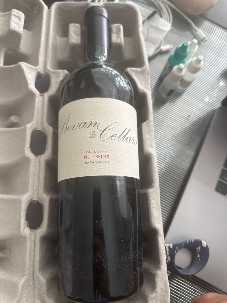 2022 Bevan Cellars Ontogeny, USA, California, Napa Valley - CellarTracker