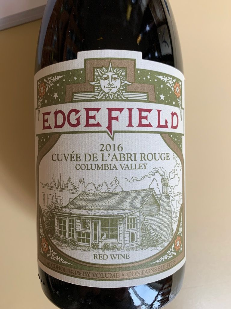 2016 Edgefield Winery Cuvée De L'Abri Rouge, USA, Oregon, Columbia ...