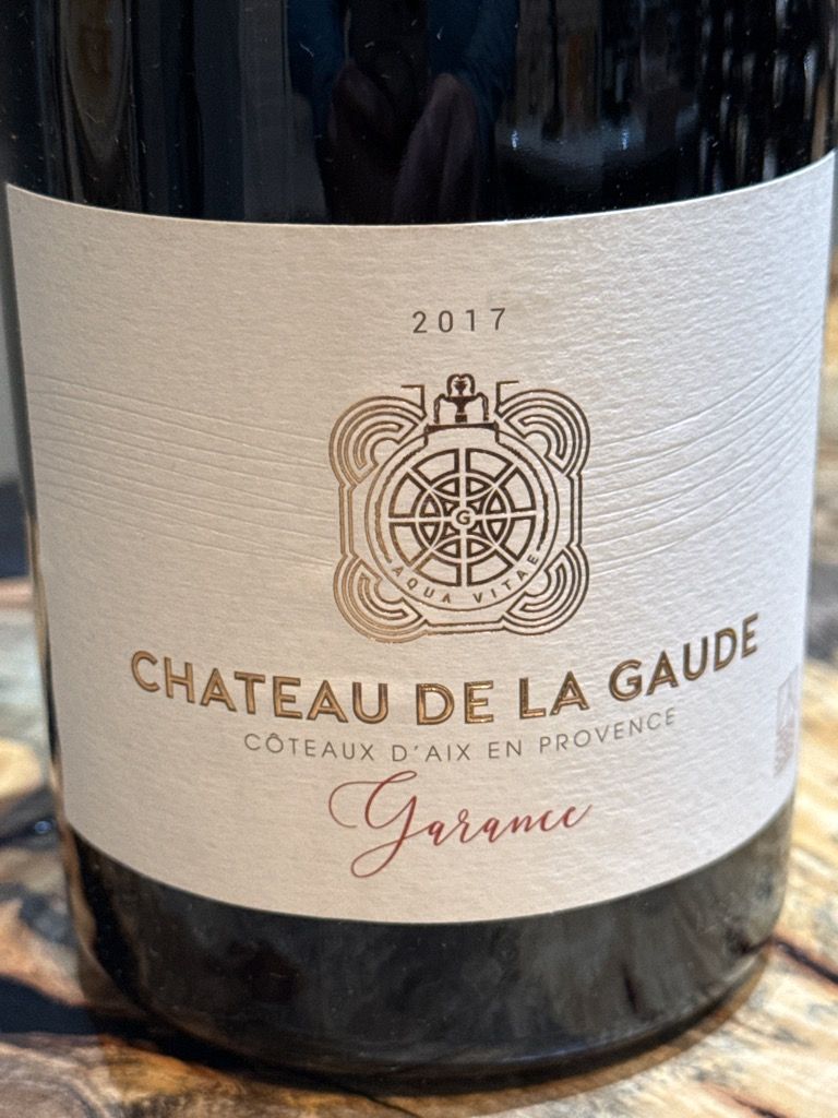 2017 Château de la Gaude Garance, France, Provence, Coteaux d'Aix-en ...