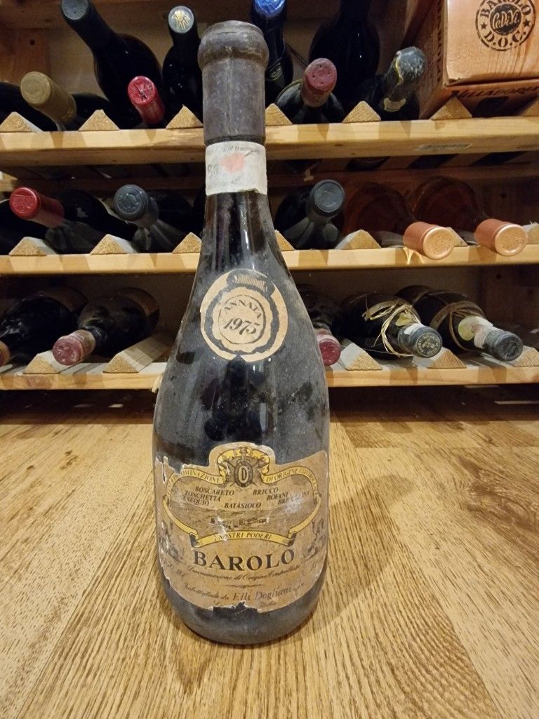 1975 Fratelli Dogliani Barolo, Italy, Piedmont, Langhe, Barolo ...