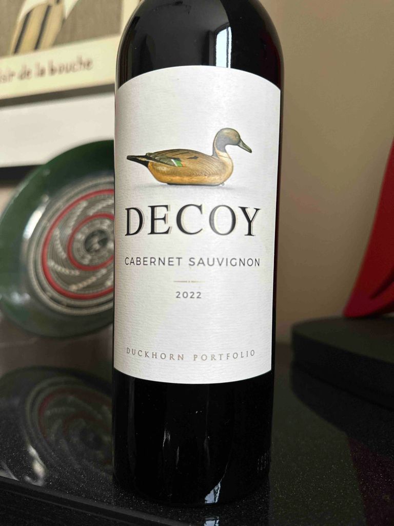 2022 Decoy Cabernet Sauvignon, USA, California - CellarTracker