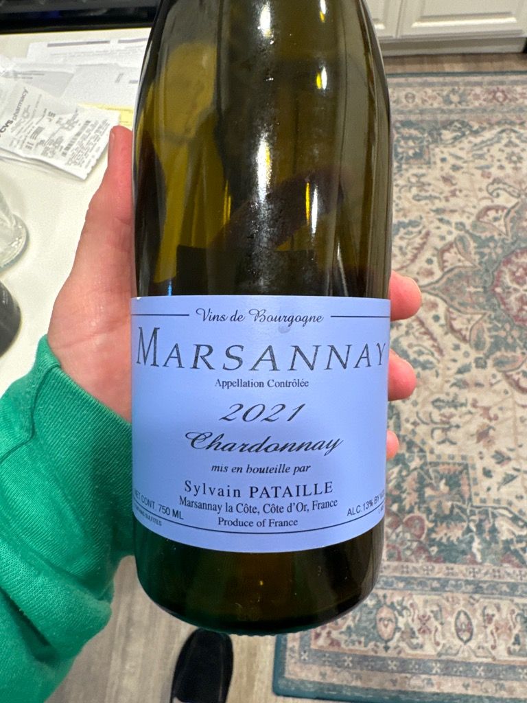 2022 Domaine Sylvain Pataille Marsannay Blanc, France, Burgundy, Côte ...