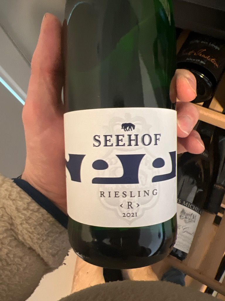2021 Weingut Seehof Riesling trocken, Germany, Rheinhessen - CellarTracker