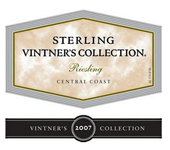2009 Sterling Vineyards Riesling Vintner's Collection, USA, California ...
