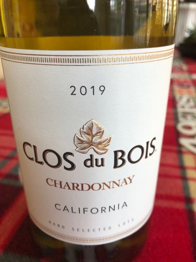 2019 Clos du Bois Chardonnay California, USA, California - CellarTracker