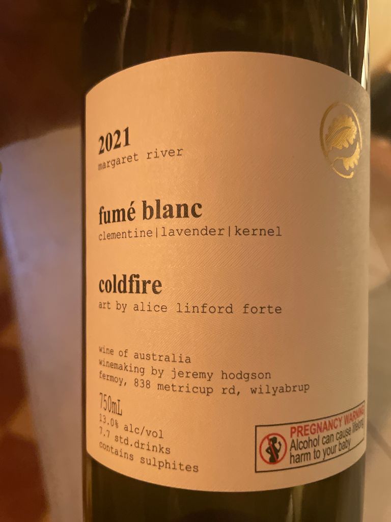 2021 Fermoy Estate Sauvignon Blanc, Australia, Western Australia, South ...