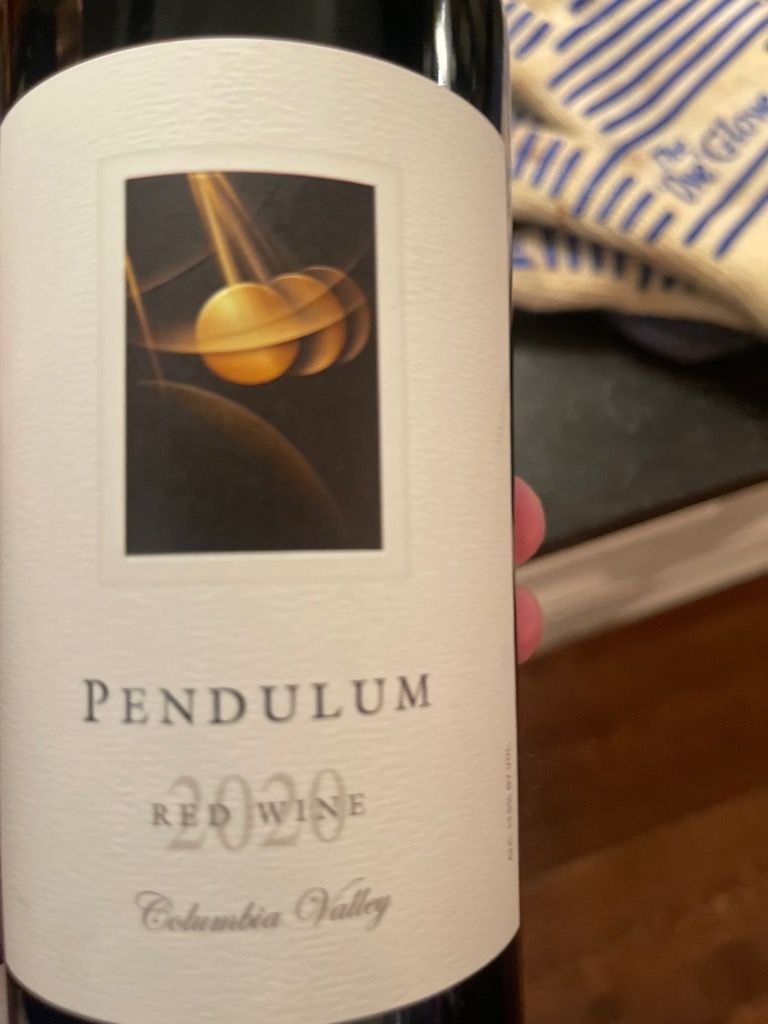 2020 Pendulum Red Wine, USA, Washington, Columbia Valley - CellarTracker