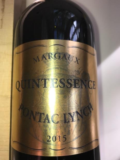 2015 Château Pontac-Lynch Quintessence, France, Bordeaux, Médoc ...
