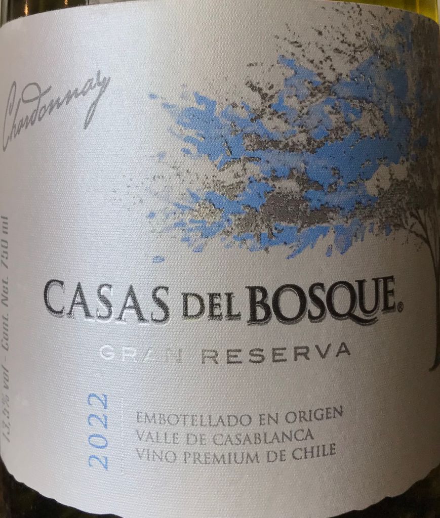 2022 Casas del Bosque Chardonnay Gran Reserva, Chile, Casablanca Valley - CellarTracker