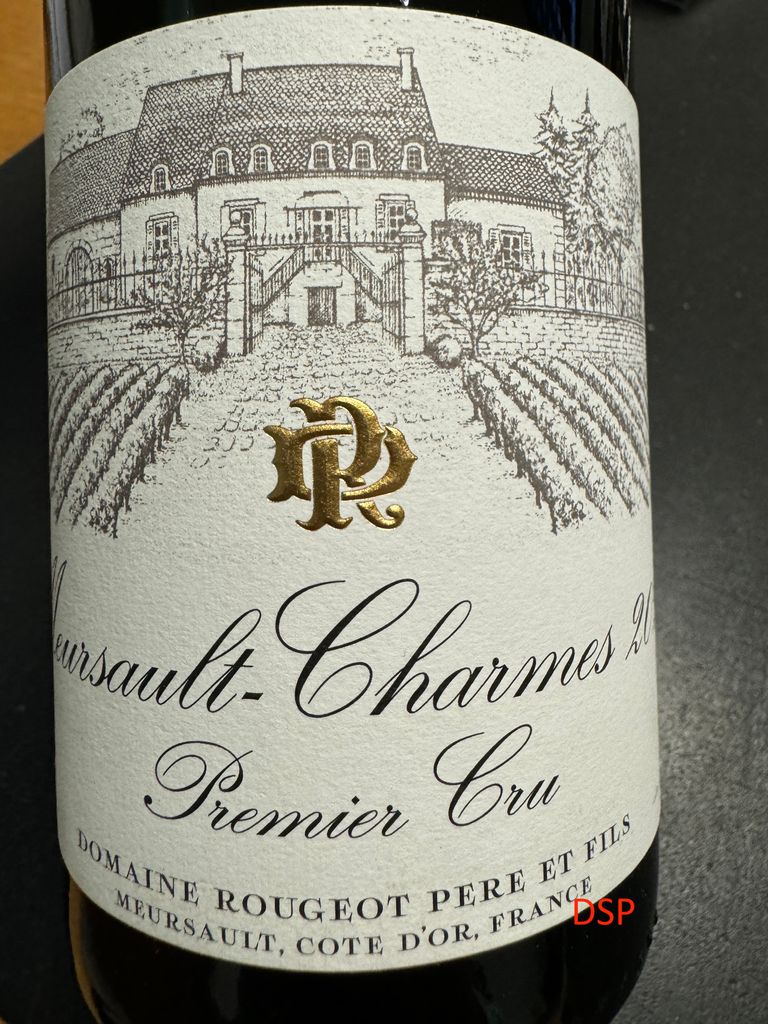 2020 Domaine Rougeot Meursault 1er Cru Charmes, France, Burgundy, Côte ...