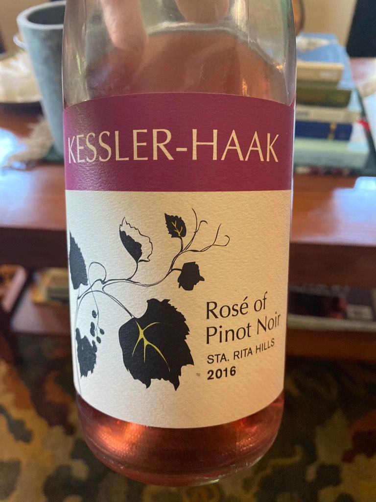 2014 Kessler-Haak Rosé of Pinot Noir Kessler-Haak Vineyard, USA ...