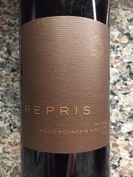 2012 Repris Malbec Moon Mountain Vineyard, USA, California, Sonoma ...