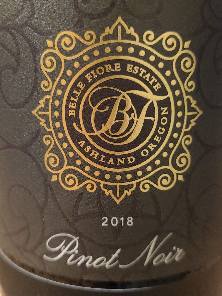 2018 Belle Fiore Vineyards Pinot Noir Icon Series, USA, Oregon ...