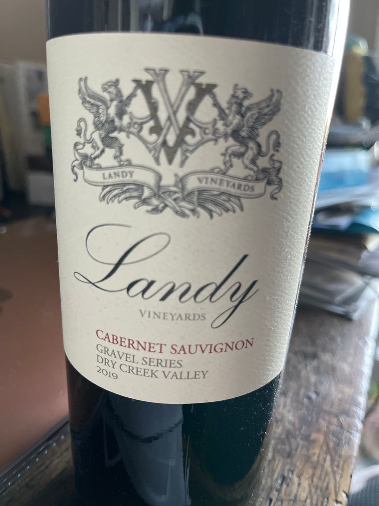 2019 Landy Family Vineyards Cabernet Sauvignon Gravel Series, USA ...