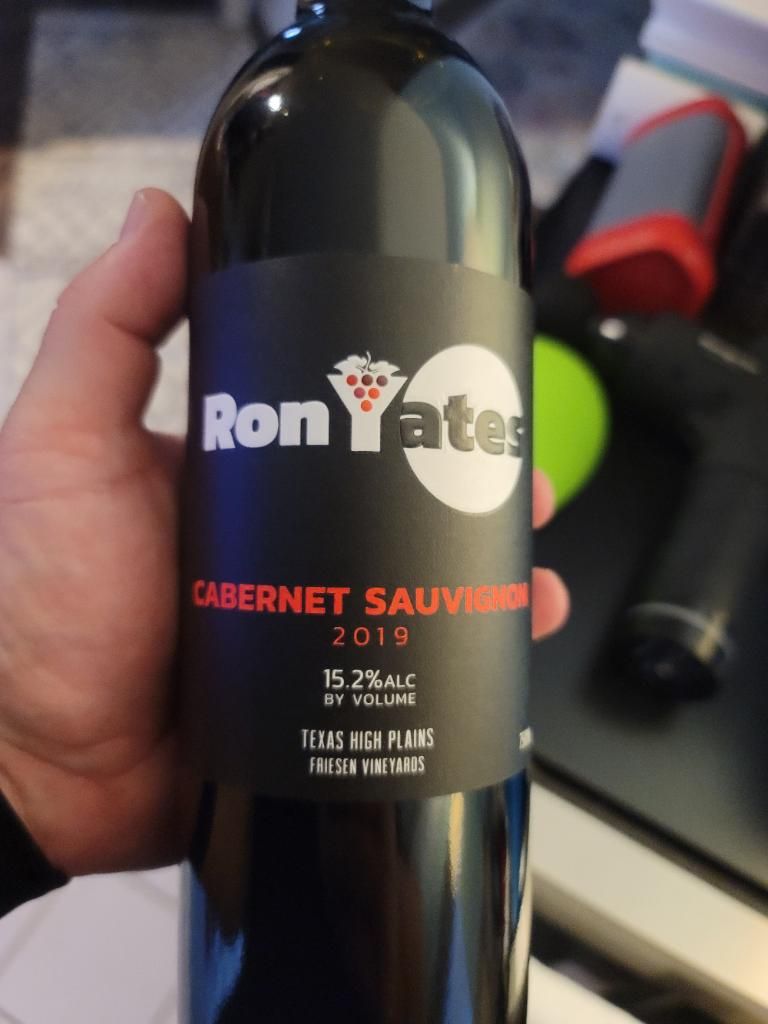 2019 Ron Yates Cabernet Sauvignon Friesen Vineyard, USA, Texas, Texas ...