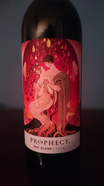 2014 Prophecy Wines Red Blend, USA, American - CellarTracker