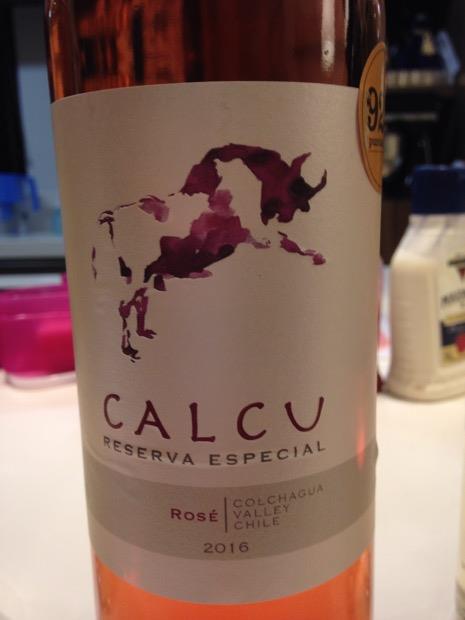 2019 Calcu Rosé Reserva, Chile, Rapel Valley, Colchagua Valley ...
