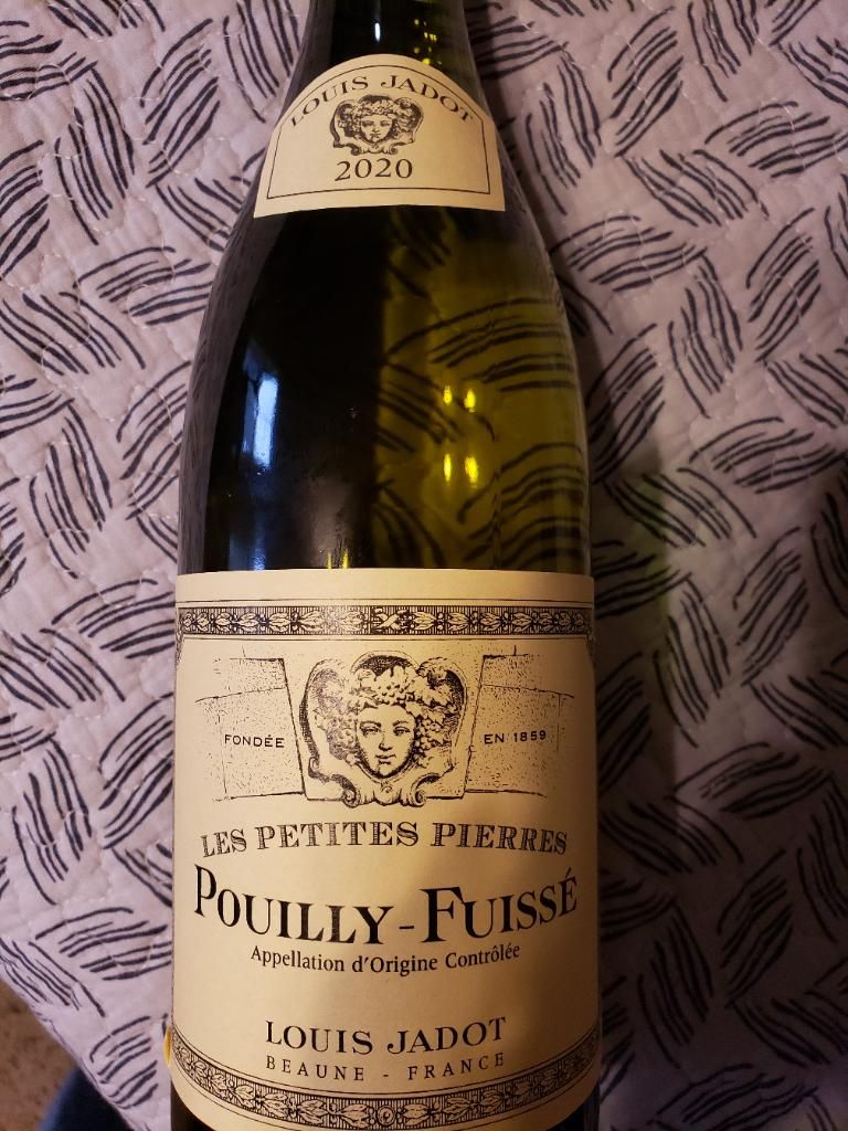 2019 Louis Jadot Pouilly-Fuissé Les Petites Pierres, France, Burgundy ...