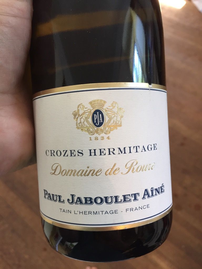 2019 Paul Jaboulet Aîné Crozes-Hermitage Blanc Domaine de Roure, France, Rhône, Northern Rhône ...