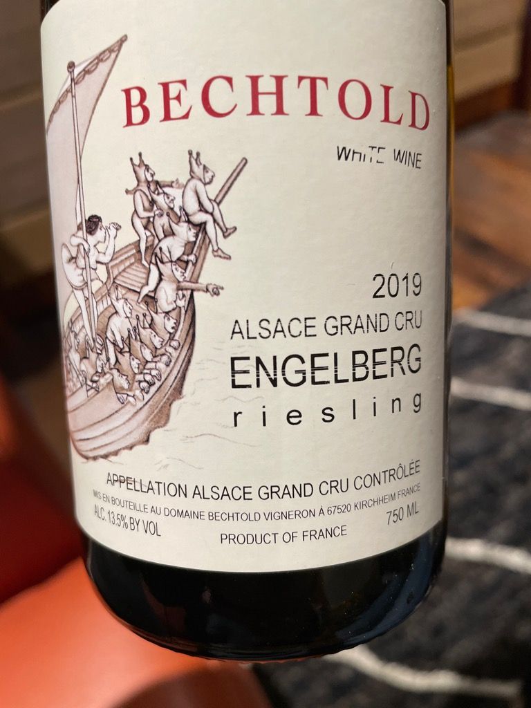 2019 Domaine Bechtold Riesling Engelberg, France, Alsace, Alsace Grand Cru - CellarTracker
