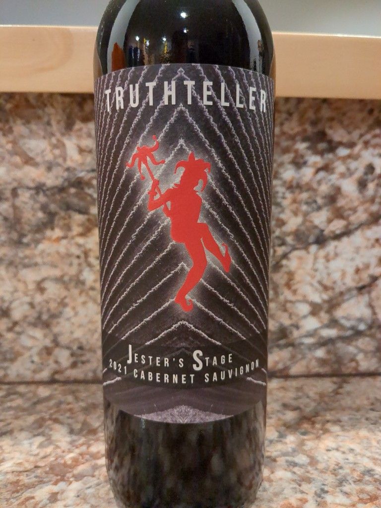 2021 TruthTeller Cabernet Sauvignon Jester's Stage, USA, Washington ...