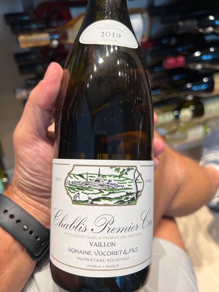 2021 Domaine Vocoret et Fils Chablis 1er Cru Côte de Léchet, France ...