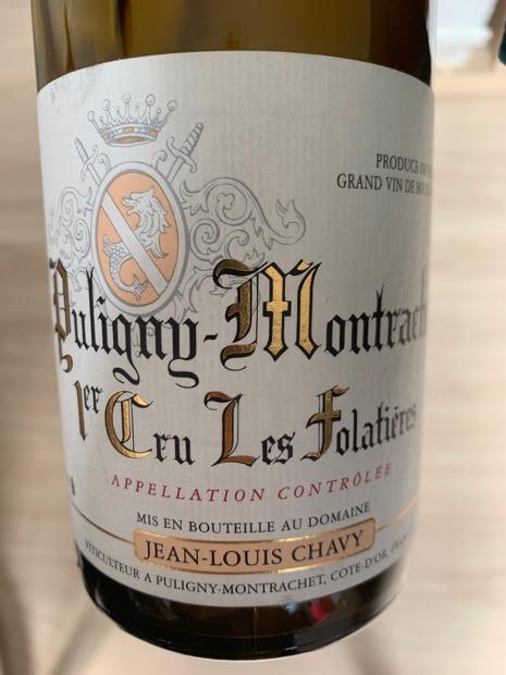 2012 Jean-Louis Chavy Puligny-Montrachet 1er Cru Les Folatières, France ...