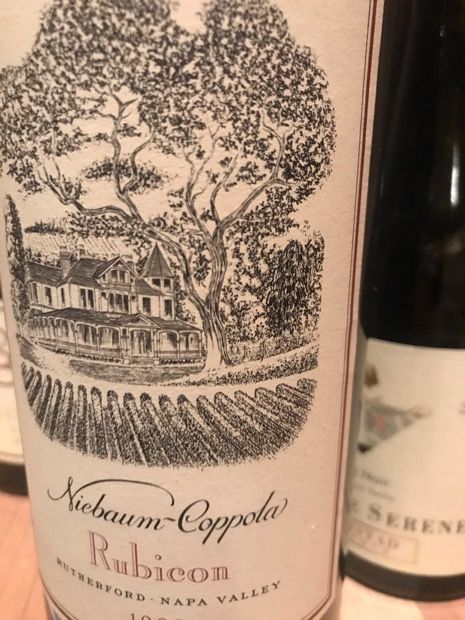 1999 Rubicon Estate Cuvée Rutherford, USA, California, Napa Valley ...