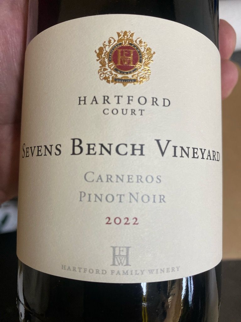 2022 Hartford / Hartford Court Pinot Noir Sevens Bench Vineyard, USA ...