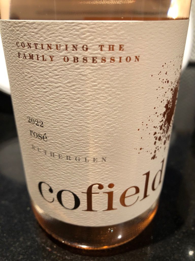 2022 Cofield Wines Rosé, Australia, Victoria, North East, Rutherglen ...