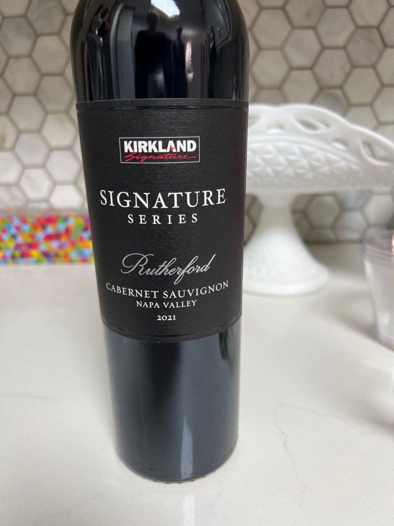 2021 Kirkland Signature Cabernet Sauvignon Signature Series Napa Valley ...