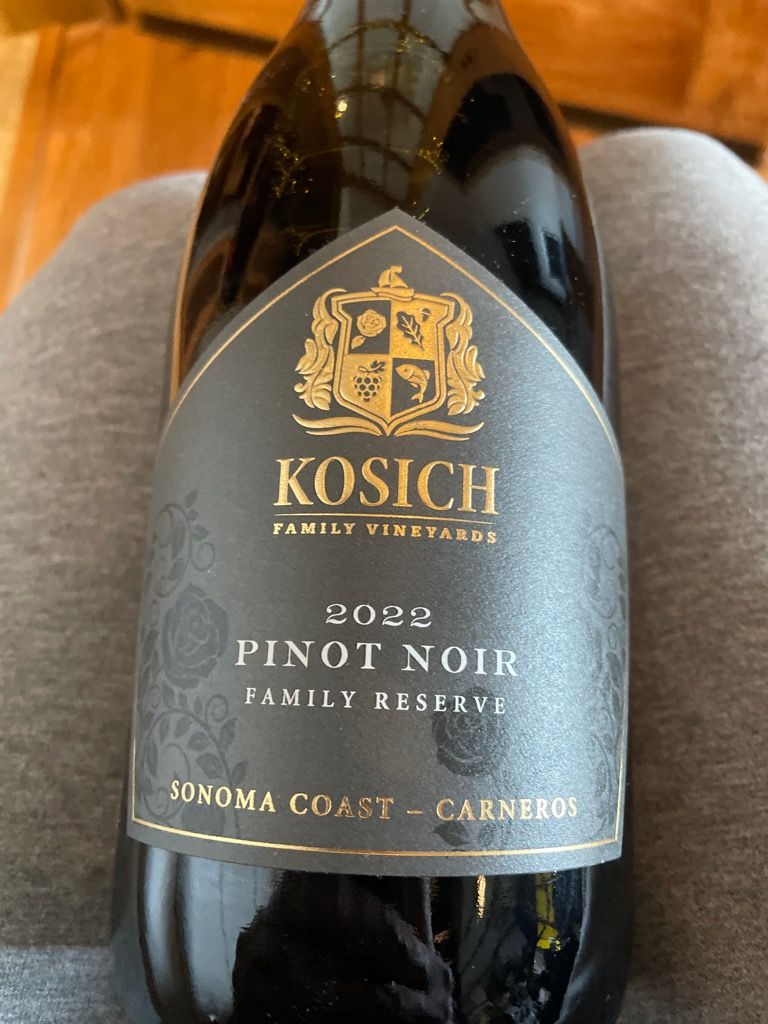2021 Kosich Family Vineyards Pinot Noir, USA, California, Sonoma County ...