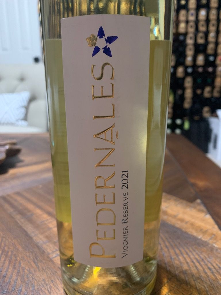 2022 Pedernales Cellars Viognier Reserve, USA, Texas - CellarTracker
