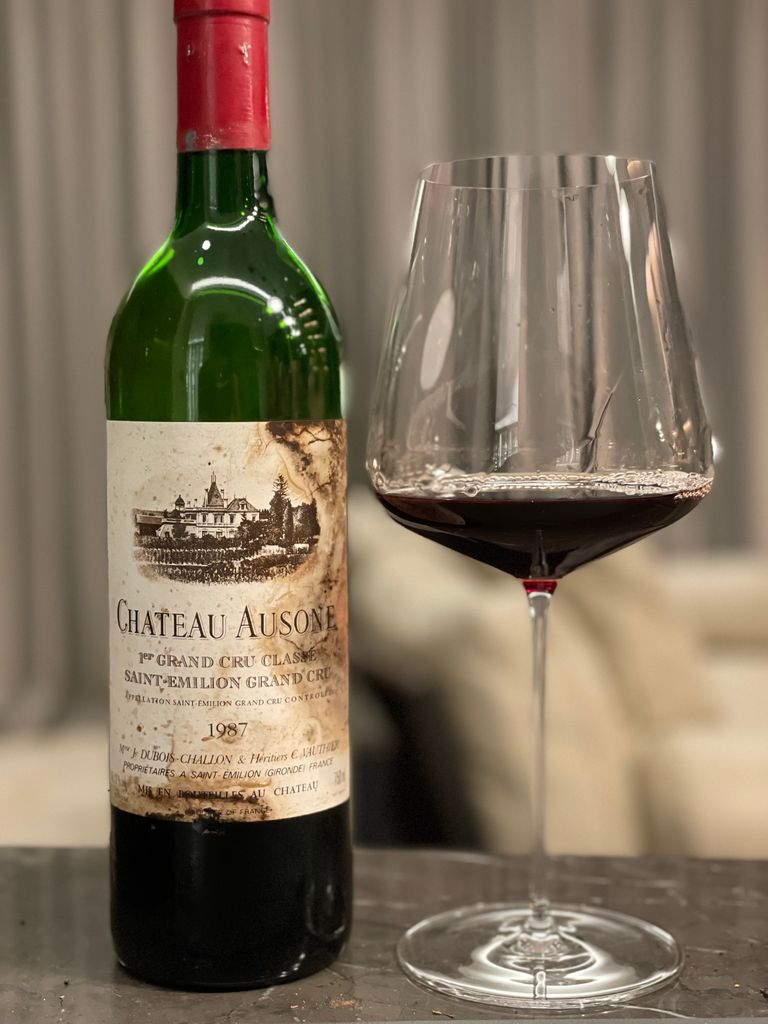 1987 Château Ausone, France, Bordeaux, Libournais, St. Émilion Grand ...