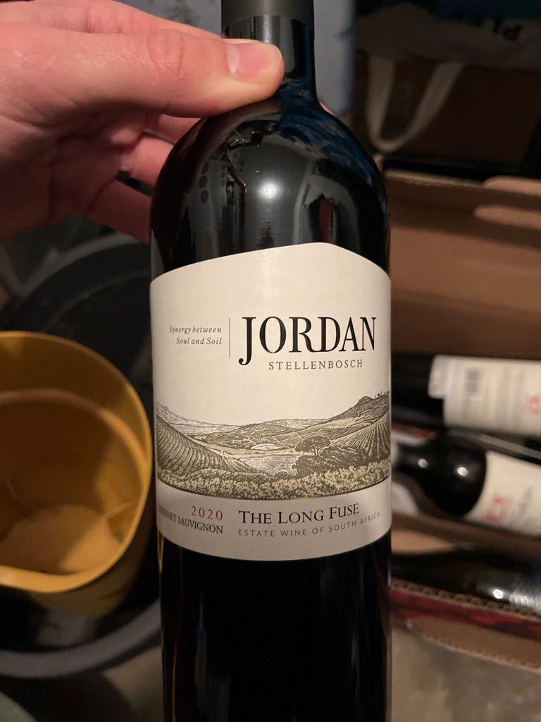 2020 Jordan Winery (Jardin) Cabernet Sauvignon The Long Fuse, South ...