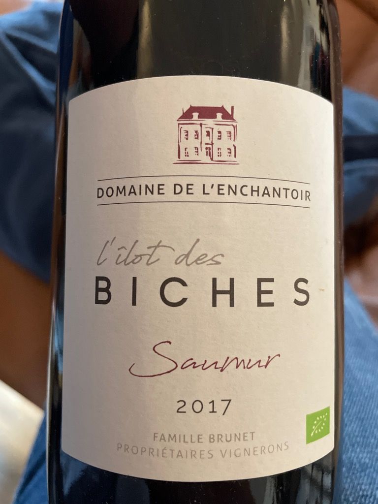 2019 Domaine de l'Enchantoir Saumur L'ilot des Biches, France, Loire ...