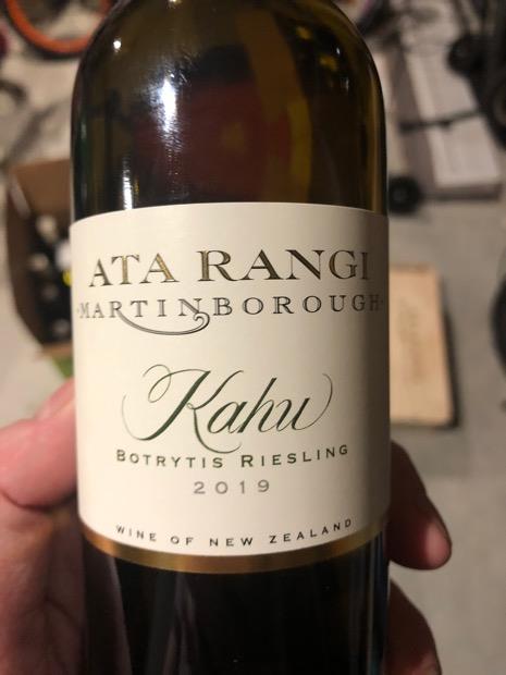 2021 Ata Rangi Riesling Kahu Botrytis, New Zealand, North Island ...