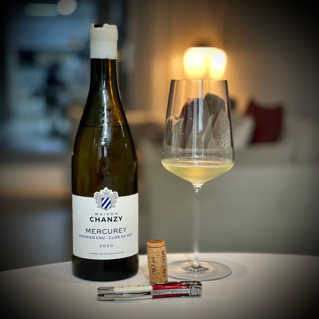 2019 Maison Chanzy Mercurey 1er Cru Clos du Roy Blanc, France, Burgundy ...