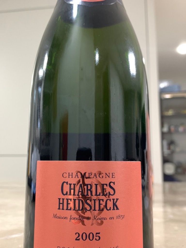 2005 Charles Heidsieck Champagne Brut Rosé Reserve, France, Champagne ...