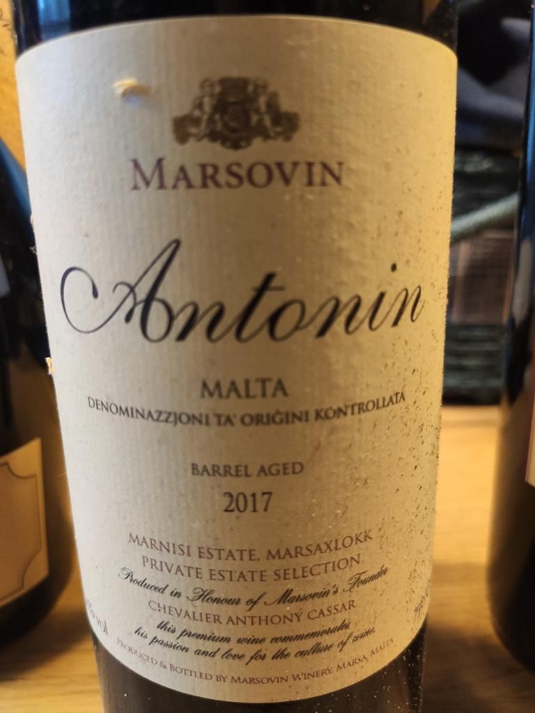 2017 Marsovin Antonin, Malta, DOK Malta Superiore - CellarTracker
