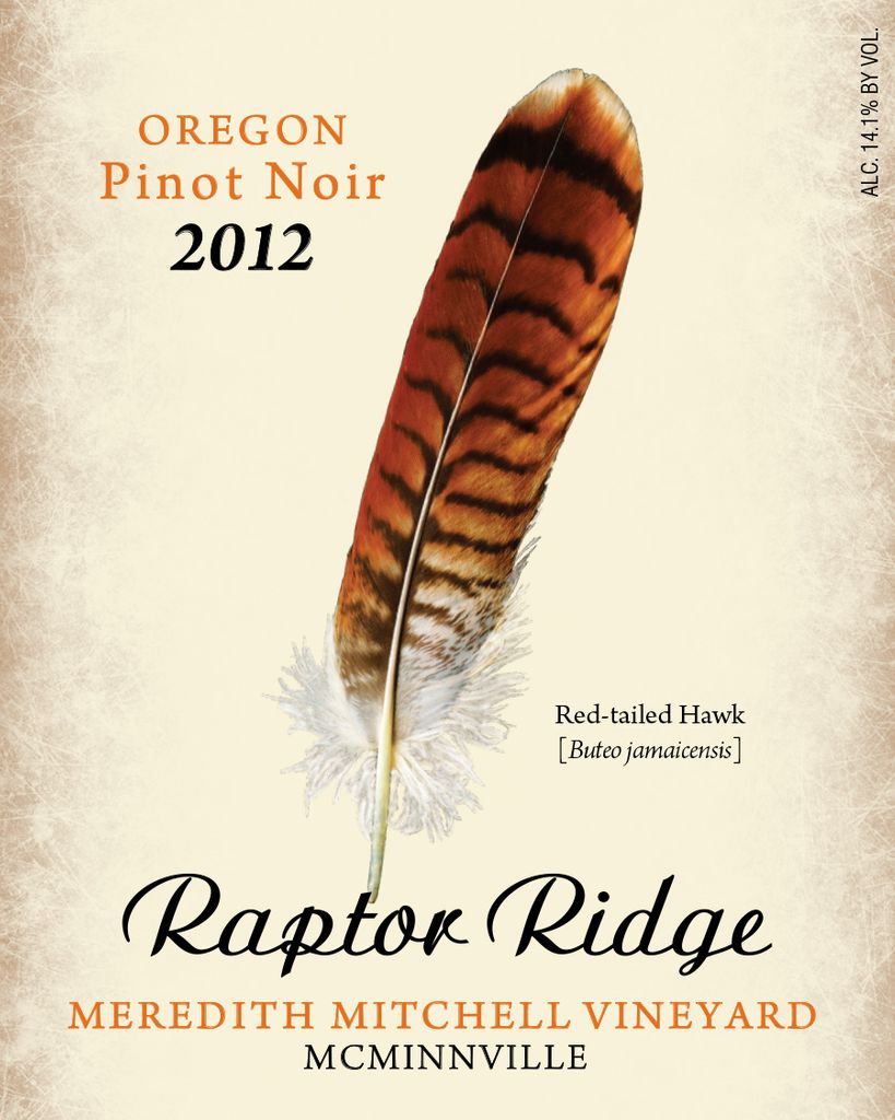 2012 Raptor Ridge Pinot Noir Meredith Mitchell Vineyard, USA, Oregon ...