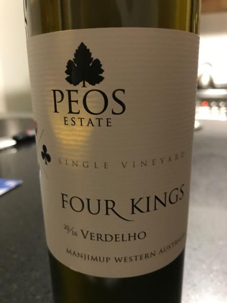 2016 Peos Estate Verdelho Four Kings, Australia, Western Australia ...