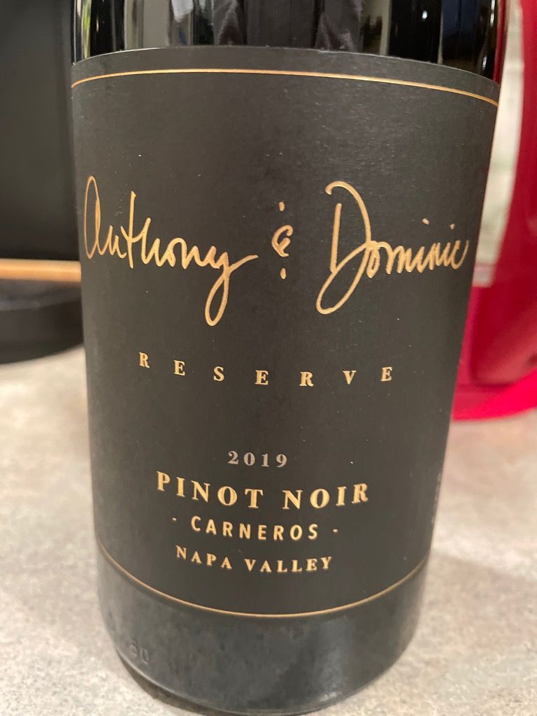 2020 Scotto Family Wines Pinot Noir Anthony & Dominic, USA, California ...