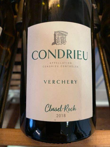 2017 Clusel-Roch Condrieu Verchery, France, Rhône, Northern Rhône ...