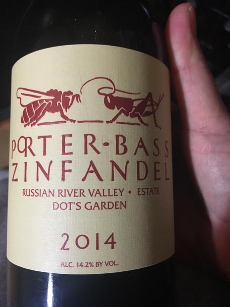 2015 Porter-Bass Zinfandel Dot's Garden, USA, California, Sonoma County ...