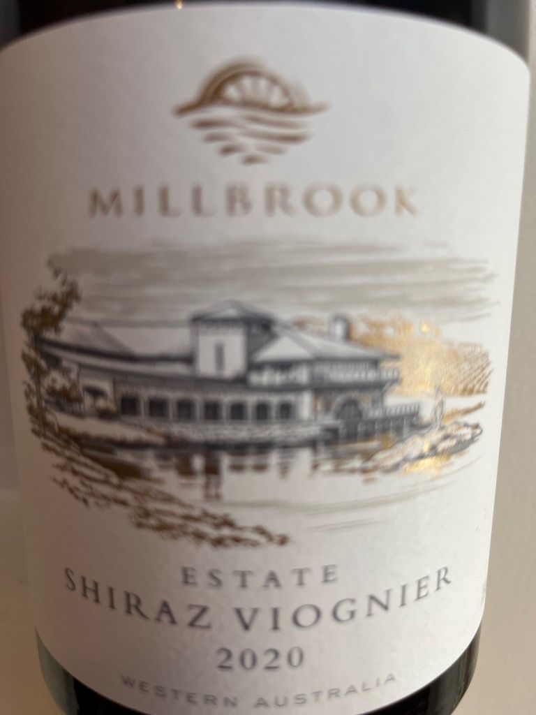 2021 Millbrook Winery Estate Shiraz Viognier, Australia, Western ...