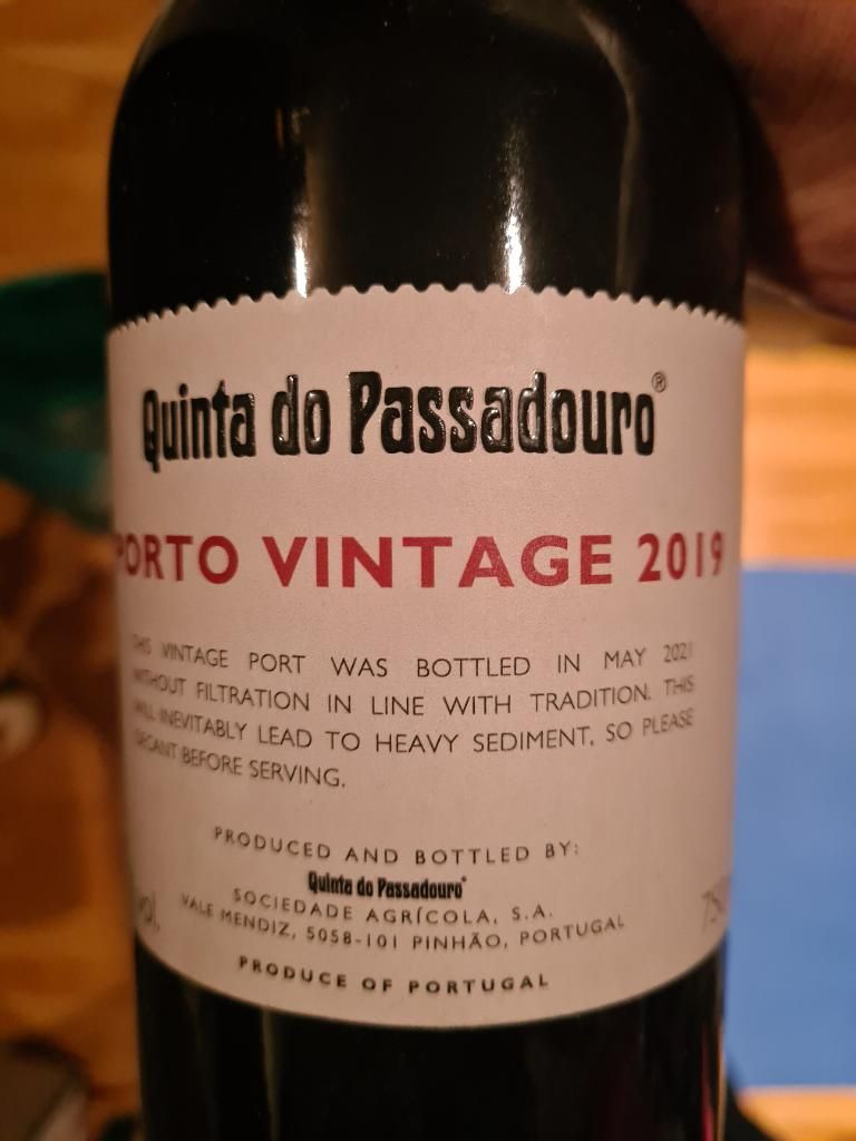 2019 Quinta do Passadouro Porto Late Bottled Vintage, Portugal, Douro ...